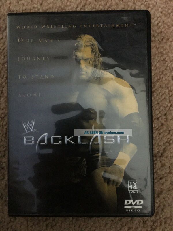 WWF - Backlash 2002 (DVD, 2002) WWE RARE Adult Owner | #29923631