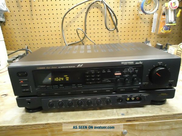 Vintage RARE Fisher Studio Standard RS - 9235 A/V Receiver W/REMOTE A ...