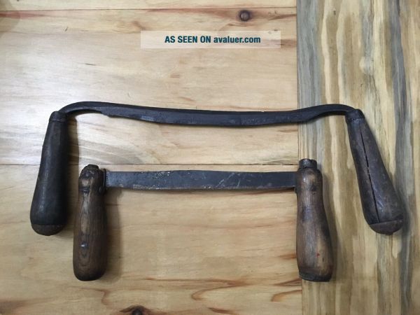 OLD VINTAGE ANTIQUE TOOLS DRAW KNIVES KNIFE | #29926508