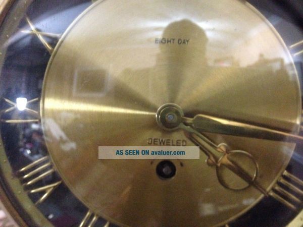 Rare Big 29 " Vintage Mid - Century Modern Sunburst Atomic Wall Clock 8 ...