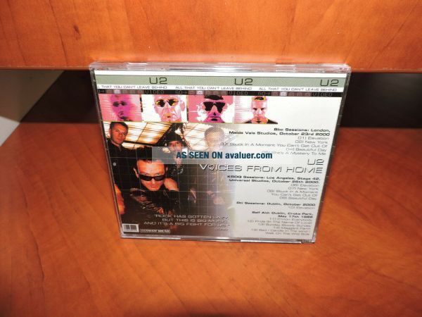 U2 - VOICES FROM HOME Rare Cd LIVE | #30002912
