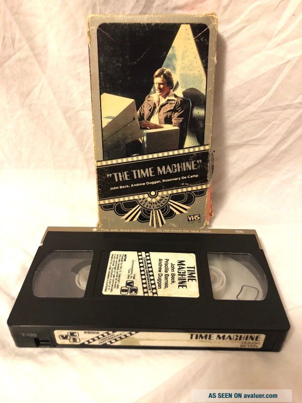 “The Time Machine” VHS 1978 Made For TV John Beck Priscilla Barnes ...