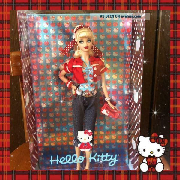 MATTEL Barbie X Hello Kitty Collaboration Doll 2008 SANRIO Rare From ...