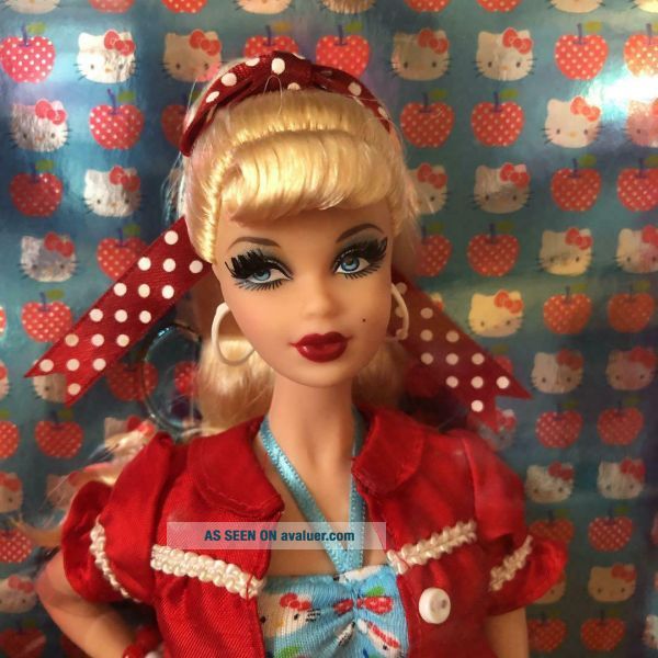 MATTEL Barbie X Hello Kitty Collaboration Doll 2008 SANRIO Rare From ...