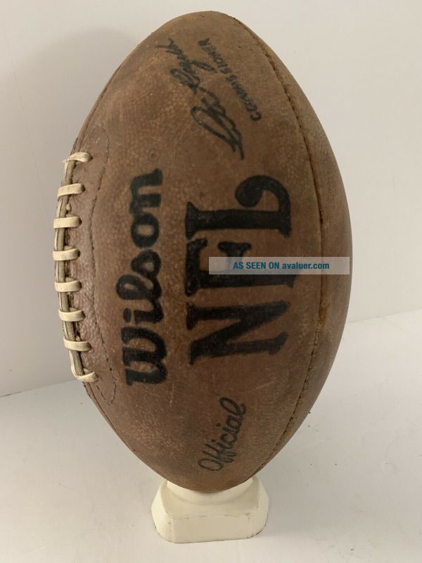 Vintage Pete Rozelle Wilson Official NFL Football - Made In USA W ...