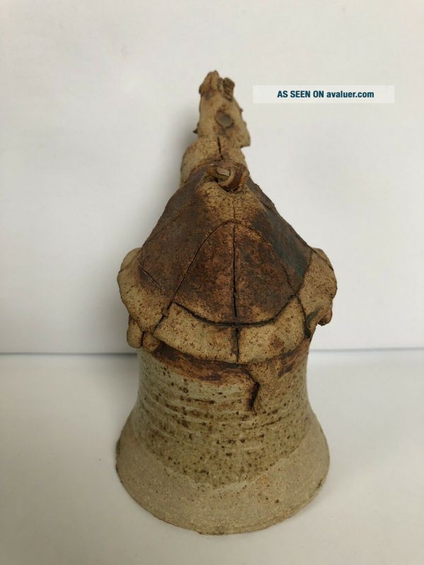 Rare Early 1976 Todd Warner Turtle Bell Sculpture Supports Turtle ...