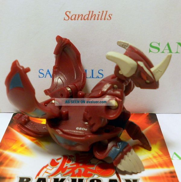 Bakugan Helix Dragonoid Evil Twin Pyrus Gundalian Invaders DNA 680G ...