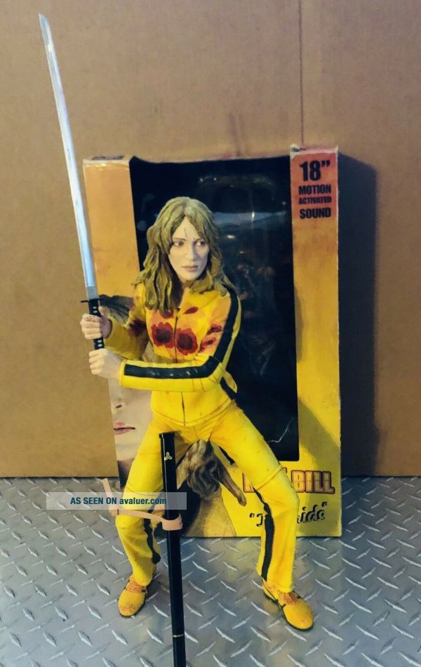 Rare Kill Bill NECA Figure 18” Inch Motion Activated Sound “The Bride ...