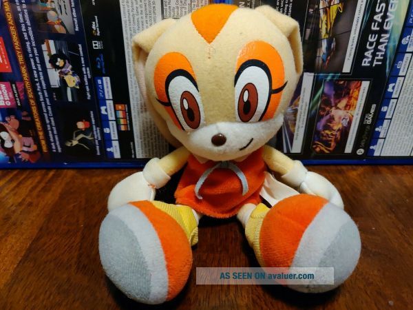 Cream The Rabbit Sonic The Hedgehog SEGA Plush Doll Japan Stuffed Rare ...