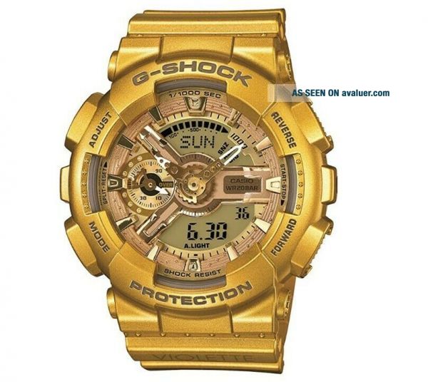 Rare - Casio G - Shock Gold Limited Edition Series Gold Dial Watch ...