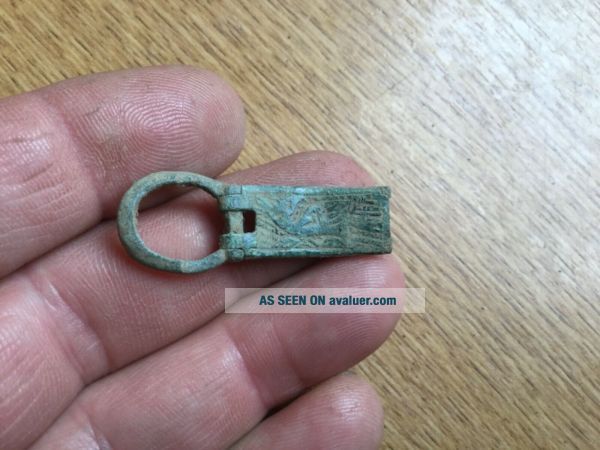 Early Medieval Bronze Buckle Decorated With Mythical Beast 12th - 13th ...