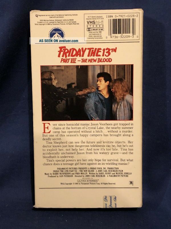 Friday The 13th Part VII 7 Horror RARE | #30152689