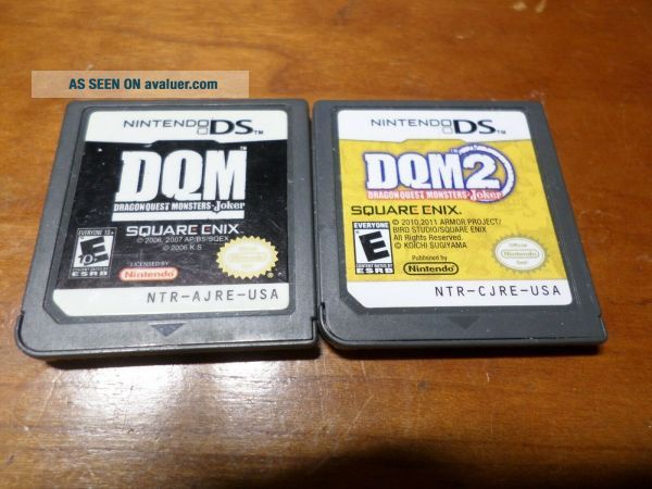 DRAGON QUEST MONSTERS 1, 2 (Nintendo DS) 3ds RPG Games Set Rare | #30173749