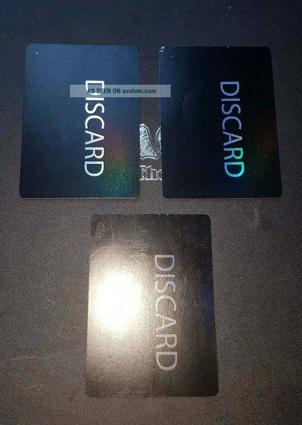 1x Carte Magic Mtg Discard Foil Filler Card Collector Rare Misprint NFC ...