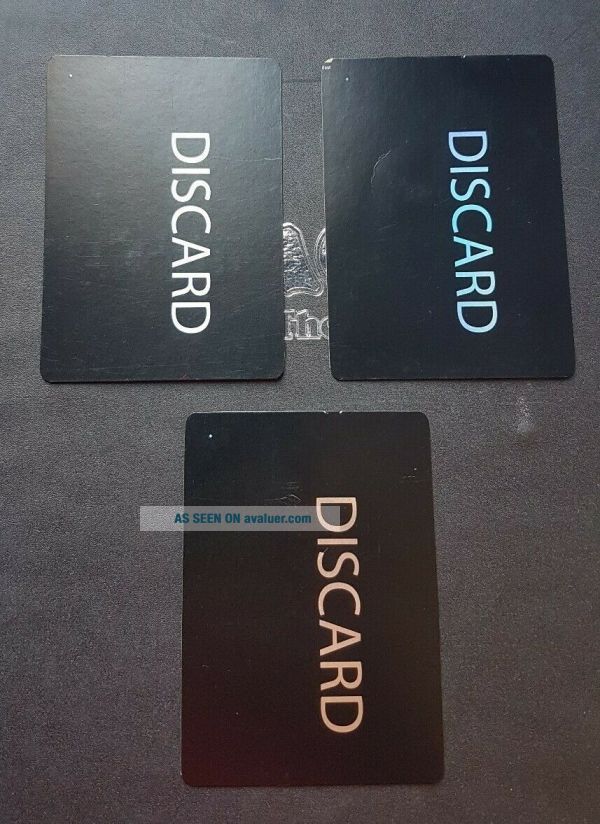 1x Carte Magic Mtg Discard Foil Filler Card Collector Rare Misprint NFC ...