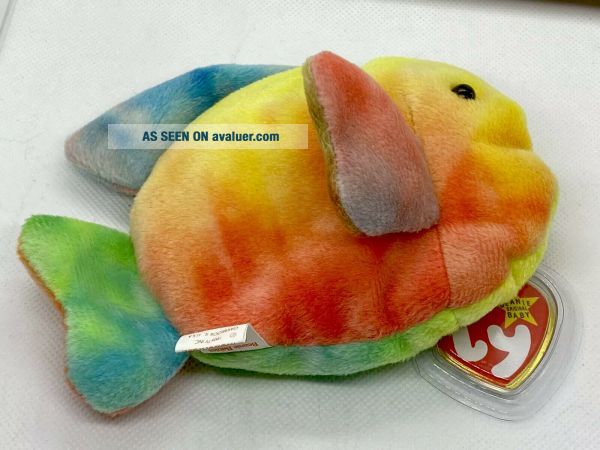 Vintage Ty Beanie Baby Coral 1995 Ty “SEALED” Tie - Die Rare Br Fin ...