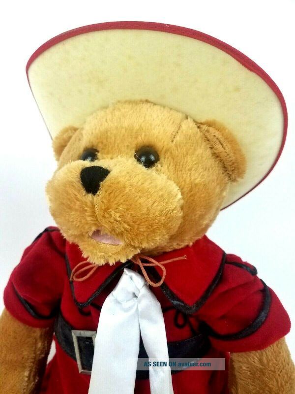 Vintage ©1971 Chantilly Lane Musicals Western Hat Bear Red Dress DOES ...