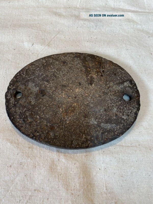 Cast MarCroft Engineering Rare Cast Iron Plaque Sign | #30203844