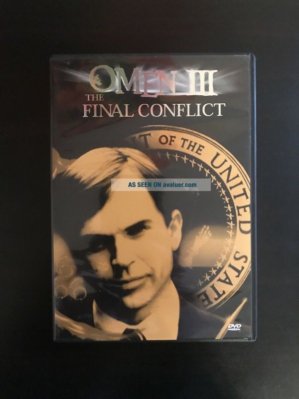 Omen III The Final Conflict 1981 DVD Sam Neill Rare Horror Devil Scary ...