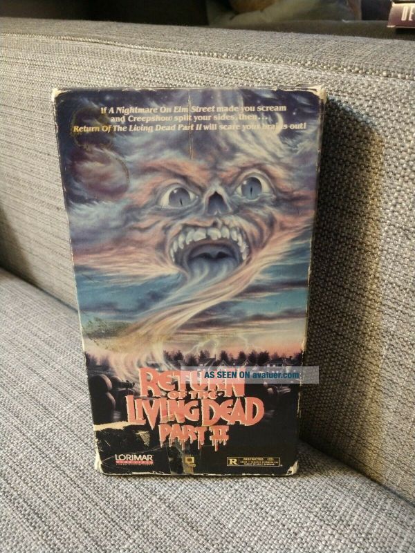 RETURN OF THE LIVING DEAD PART 2 VHS Horror Cult Rare | #30231987