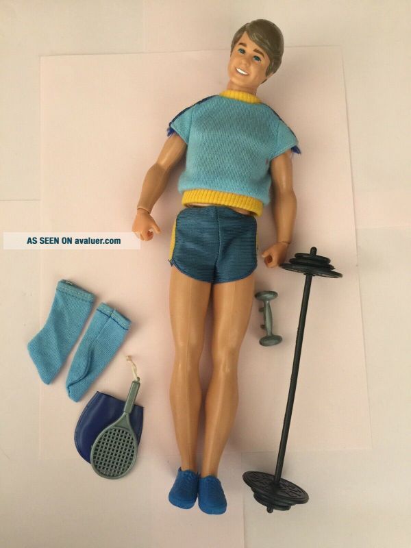 1982 Mattel ALL STAR Ken Doll 3553 With Accessories | #30284077
