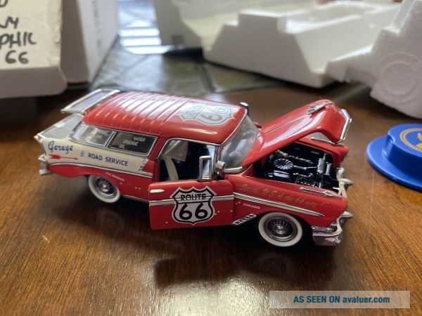 Rare Franklin 1956 Chevy Nomad 1:43 Scale Route 66 | #30262979