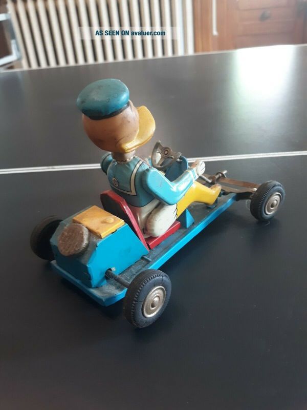 Rare Vintage Marx Walt Disney ' S Donald Duck Go - Mobile Tin Litho ...