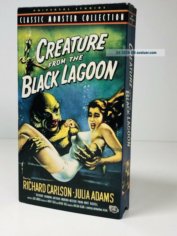 CREATURE FROM THE BLACK LAGOON RARE VINTAGE HORROR VHS TAPE | #30266566