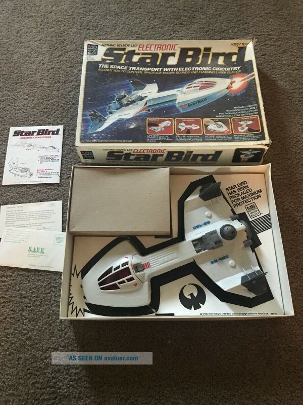 Vintage 1978 Star Bird Milton Bradley Electronic Rare With Directions ...