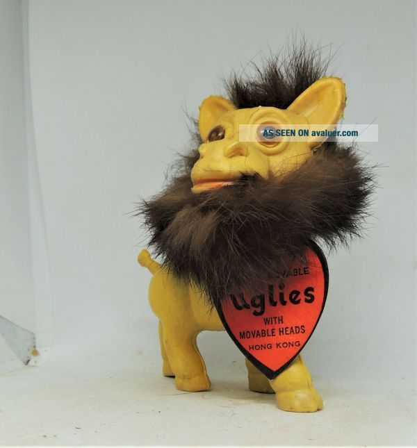 The Lovable UGLIES Rare DONKEY Moveable Head HONG KONG TAG | #30293310
