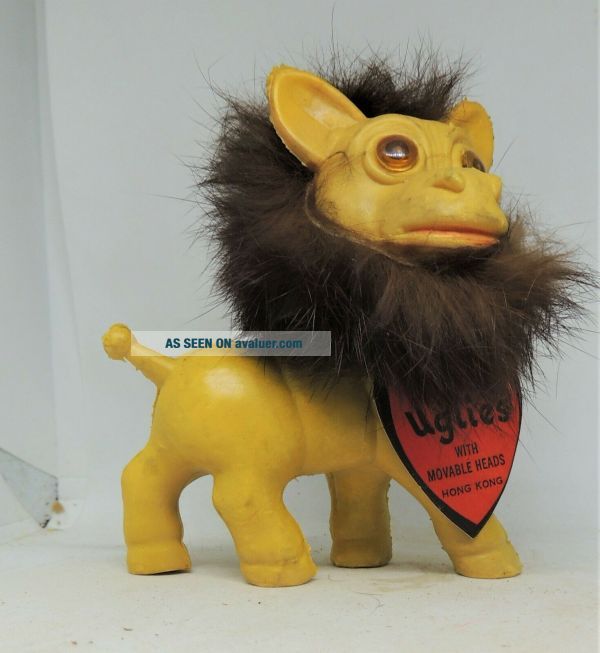 The Lovable UGLIES Rare DONKEY Moveable Head HONG KONG TAG | #30293310
