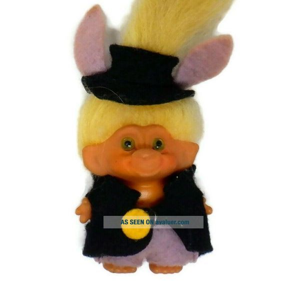 Vintage 1964 Dam Troll Doll C64 Rabbit Bunny Ears Costume | #30332933