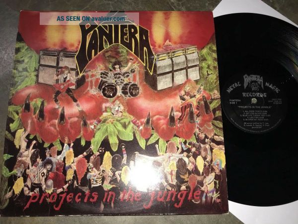 Pantera, Projects In The Jungle, 1984 US Vinyl Lp. Rare | #30328905