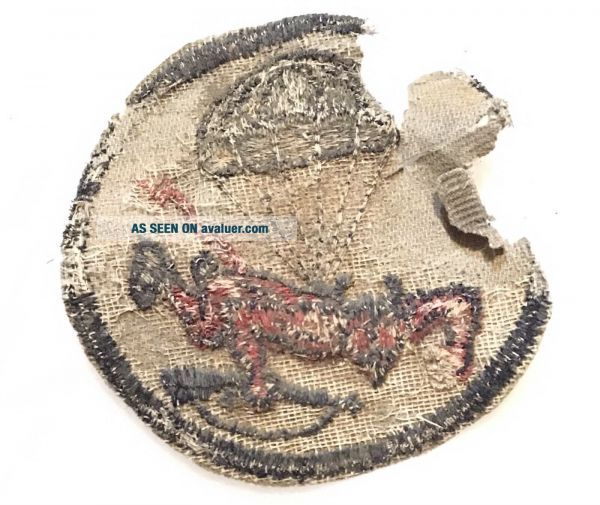WWII US Army 508th Airborne Infantry Regiment Red Devil Patch RARE Poor ...