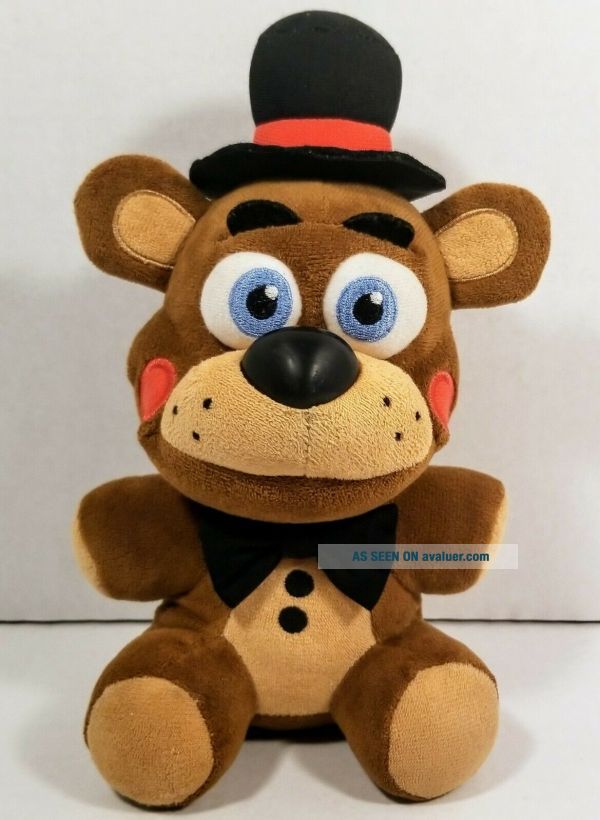 RARE Five Nights At Freddys FNAF Funko Toy Freddy Plush 2016 GameStop ...