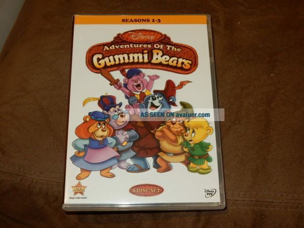 ' ADVENTURES OF THE GUMMI BEARS " DISNEY DVD RARE OOP REGION 1 | #30321496