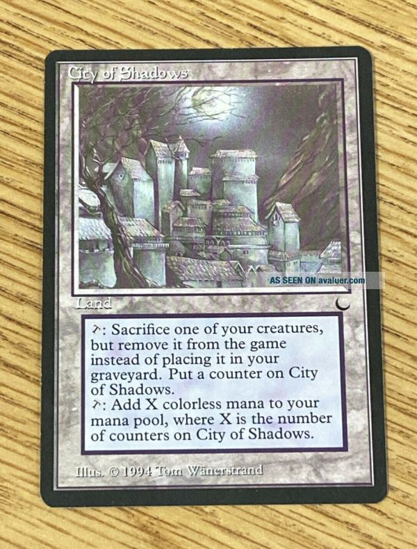 MTG Magic The Gathering City Of Shadows The Dark Rare Card MINTY ...