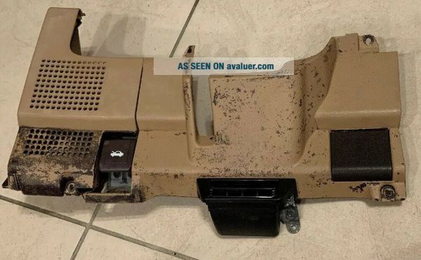 RARE OEM Toyota Corolla AE86 SR5 GTS - Under Steering Column Dash Trim ...