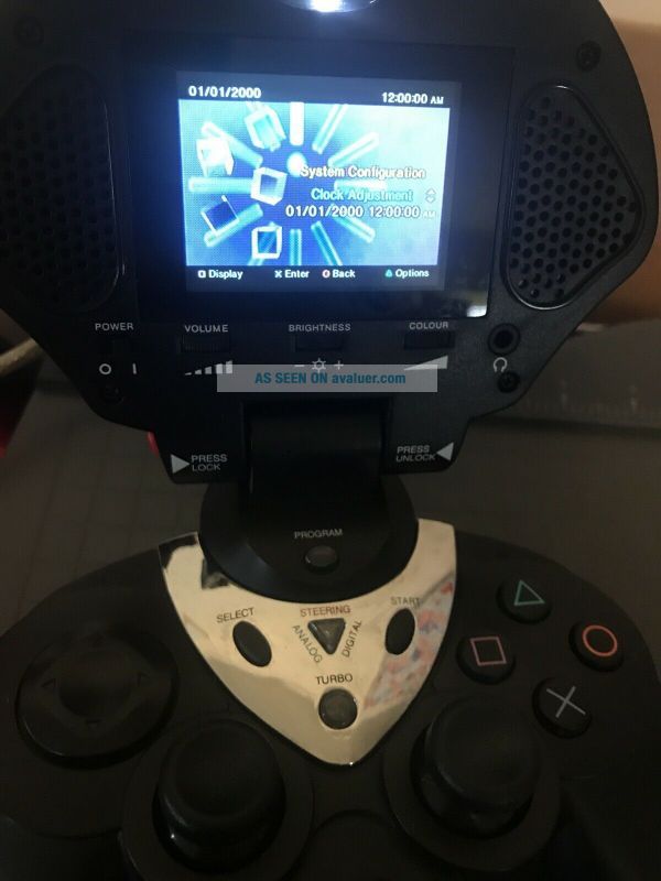 Rare Intec Sony Playstation PS2 Controller With Screen PS2 - 7050 - A ...