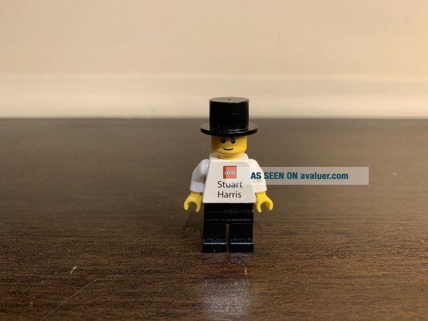 AUTHENTIC Lego Stuart Harris Employee Business Card Minifigure RARE ...