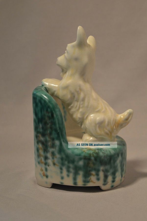 Vintage Beswick English Porcelain - Dog Book End (Dog Jumping) | #30414060