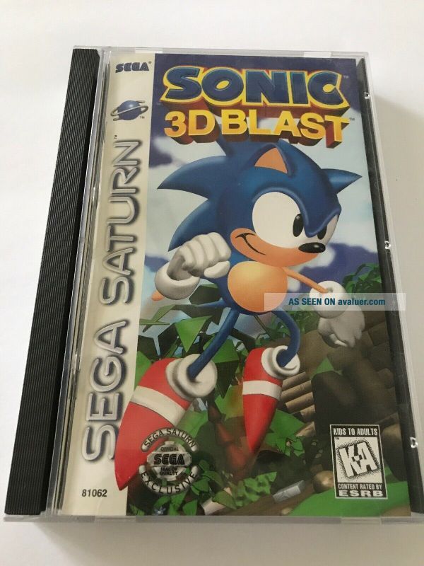 Sega Saturn Sonic 3D Blast - Complete Rare | #30399345