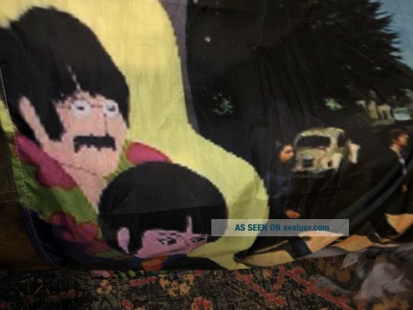 The Beatles Rare Shower Curtain With All Their Most Famous Photos Icons ...