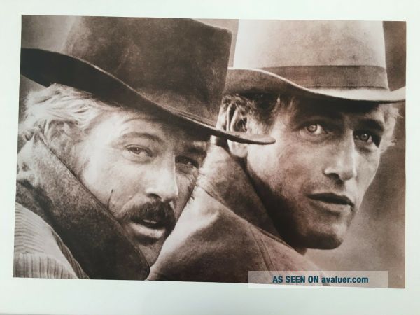BUTCH CASSIDY AND THE SUNDANCE KID, REDFORD, NEWMAN RARE 1980 ' S ...