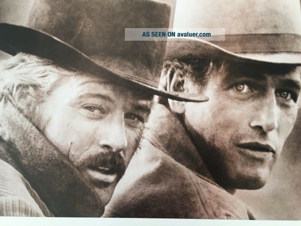 BUTCH CASSIDY AND THE SUNDANCE KID, REDFORD, NEWMAN RARE 1980 ' S ...