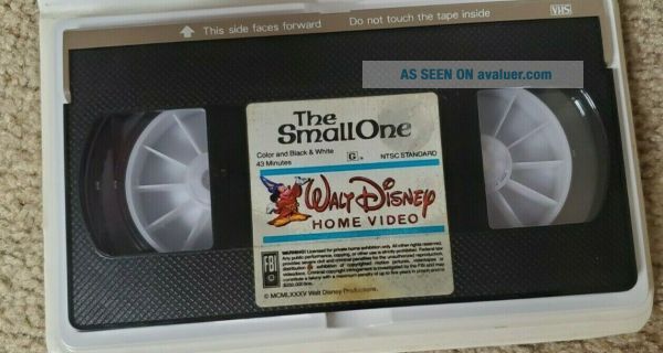 Walt Disney VHS The Small One Rare HTF Vintage VHS Clamshell | #30411037