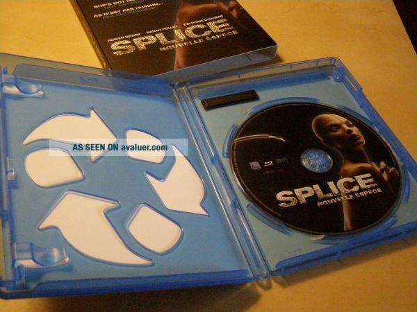 Splice (Blu - Ray) W/ Foil Slipcover Canadian Version Rare No Scratches ...