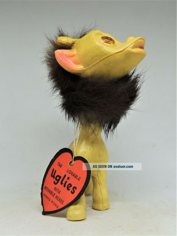 The Lovable UGLIES Giraffe Moveable Head HONG KONG TAG | #30542257