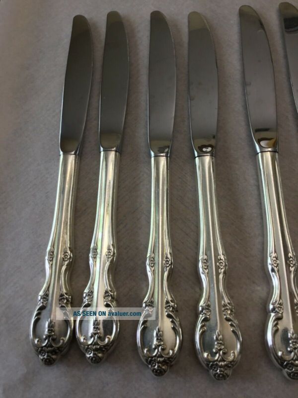 1847 Rogers Bros SOUTHERN SPLENDOR International Silver Plate 8 Dinner ...