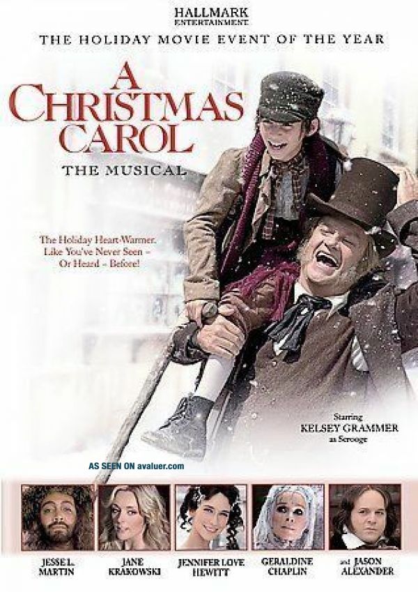 A Christmas Carol: The Musical (DVD, 2004, HALLMARK) RARE OOP | #30486015